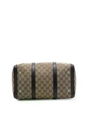 Gucci 2016-2026 Medium Gg Canvas Joy Boston Bag Satchel