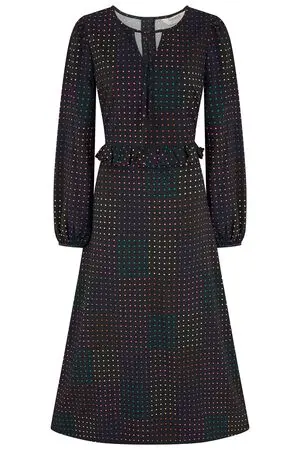 SUGARHILL BRIGHTON Crystal Midi Dress Dots