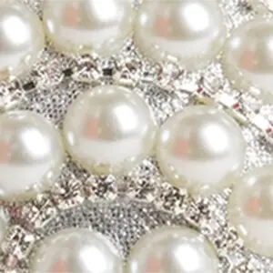 DAVID CHARLES Faux Pearl Embellished Cross-body Bag