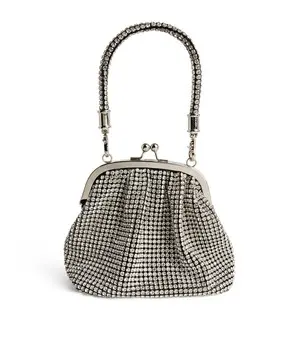 DAVID CHARLES Embellished Top-handle Bag
