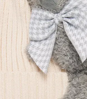 Monnalisa Wool-blend Teddy Hat