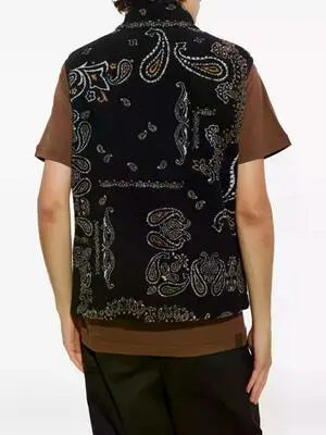 Moncler Reversible Paisley-print Gilet