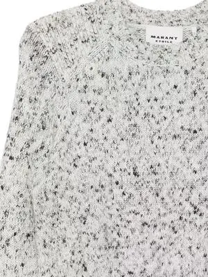 MARANT ETOILE Anya Marl-knit Raglan-sleeve Knitwear