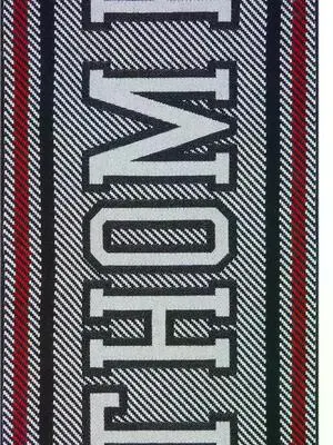 Thom Browne Merino Wool Varsity Scarf