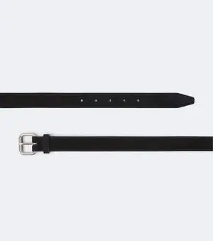 THE ROW Geo Suede Belt