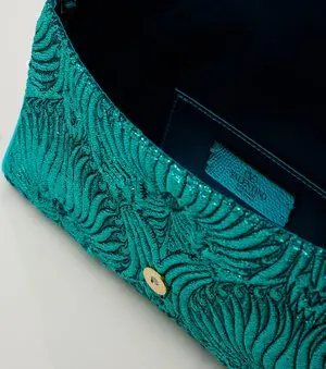 Valentino Garavani Small Cloque Jacquard Shoulder Bag