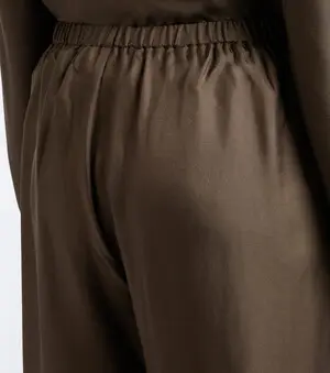 RÓHE Silk Wide-leg Pants