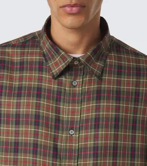 Acne Studios Plaid Flannel Shirt
