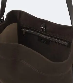 LEMAIRE Belted Leather Tote Bag