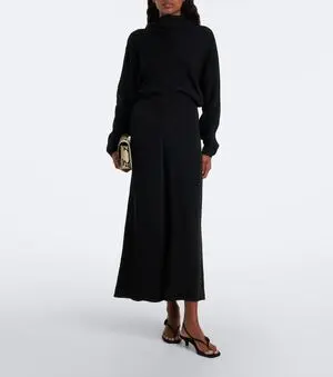 TOTEME T-lock Snake-effect Leather Crossbody Bag