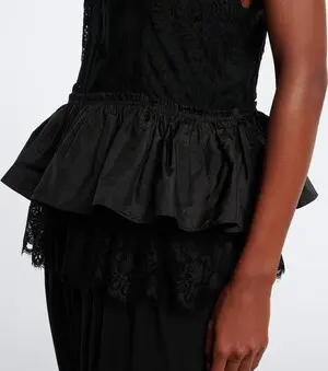 Chloé Peplum Lace Camisole