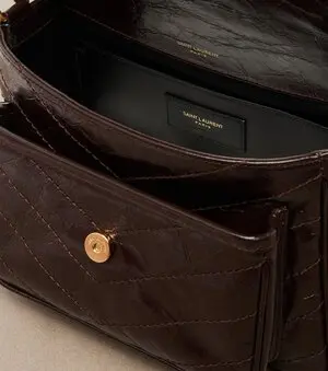 Saint Laurent Niki Small Leather Shoulder Bag