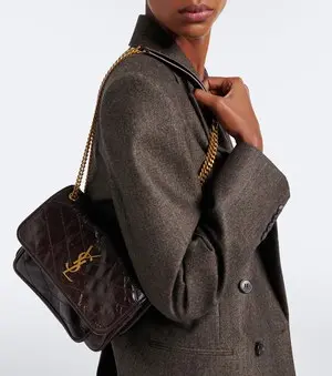 Saint Laurent Niki Small Leather Shoulder Bag