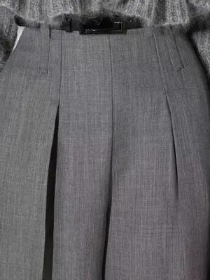 Elisabetta Franchi Belted Pleated Trousers