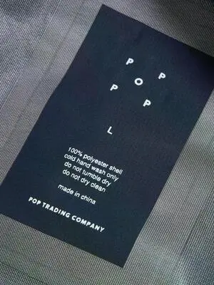 POP TRADING COMPANY Oracle Pinstripe Jacket