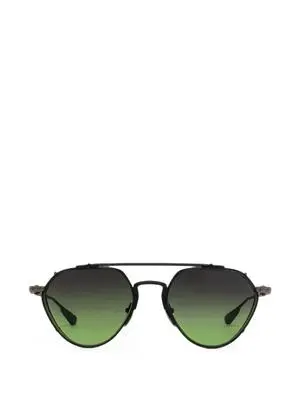 Chrome Hearts Free Ride Geometric-frame Sunglasses - Black