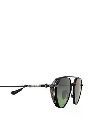 Chrome Hearts Free Ride Geometric-frame Sunglasses