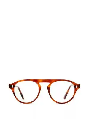 CUBITTS Tonbridge Pilot-frame Glasses - Brown