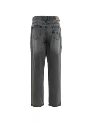 POP TRADING COMPANY Logo-patch Jeans