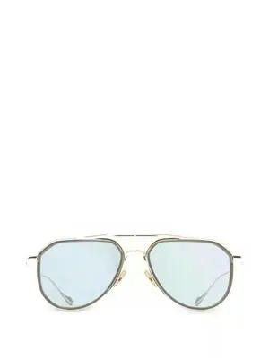 CUTLER & GROSS Pilot-frame Sunglasses - Silver