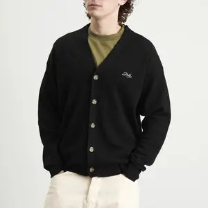 Drole De Monsieur Logo Wool Cardigan