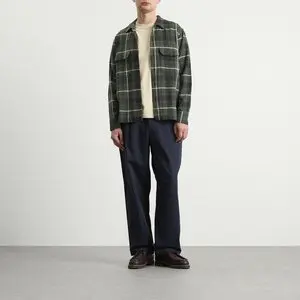 Universal Works Washed Check Utility Shirt