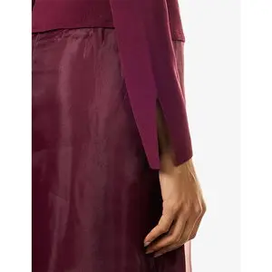 Simkhai Maril Contrast-panel Organza Midi Dress