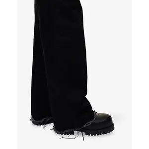 Rick Owens Geth Wide-leg Denim Jeans