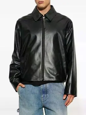 Loewe Zip-up Leather Jacket