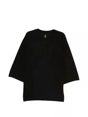 THOM KROM Drop-shoulder Short-sleeve T-shirt - Black