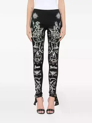 Givenchy Tattoo-print Leggings
