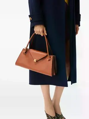 Versace Severine Leather Shoulder Bag