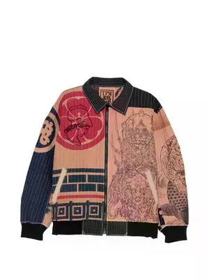 TP WORKS All-over Graphic-print Shirt Jacket