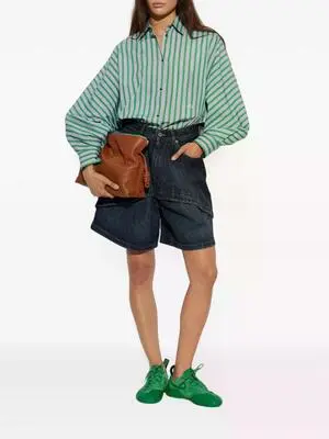 Loewe Layered-effect Denim Shorts