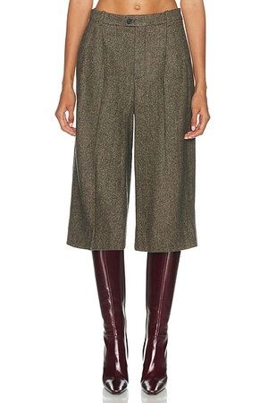 Saint Laurent Wool Tailored Bermuda Short