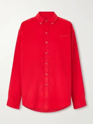SANDERLAK Cotton Corduroy Shirt
