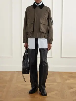 Sacai Cotton-blend Shell Jacket