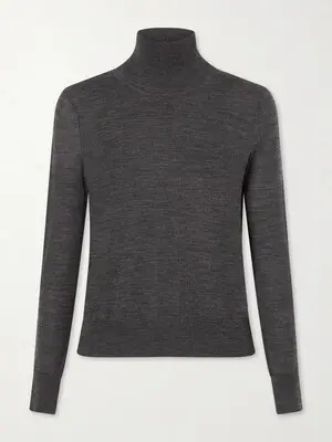 NILI LOTAN Larking Cashmere Turtleneck Sweater