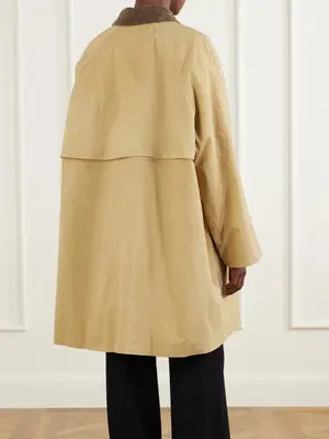 THE ROW Ina Cotton-gabardine Coat