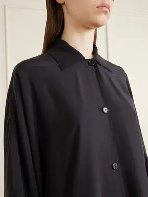 THE ROW Birgit Silk Coat