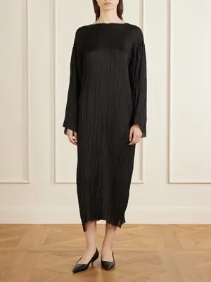 THE ROW Joma Silk Midi Dress