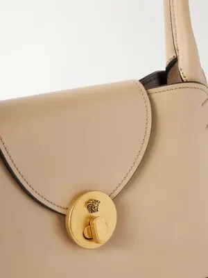 Versace Vivian Medusa-embellished Leather Shoulder Bag