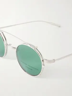 Barton Perreira Imagine Round-frame Sunglasses