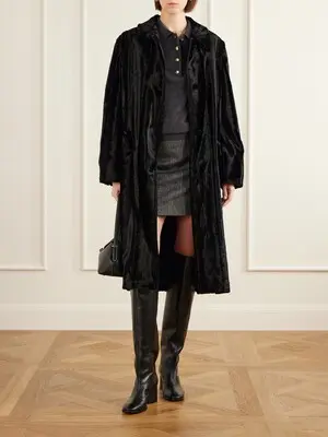 BLAZÉ MILANO Woolly Velvet Coat