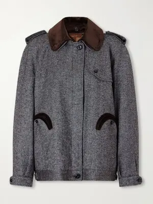 BLAZÉ MILANO Chausie Wool-blend Jacket