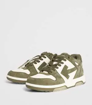 Off-White Suede Out Of Office Sneakers