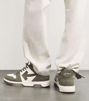 Off-White Suede Out Of Office Sneakers