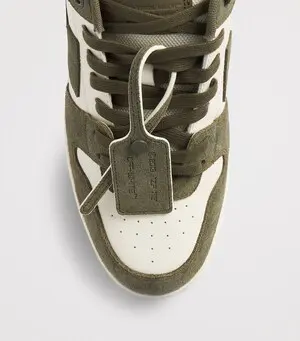 Off-White Suede Out Of Office Sneakers