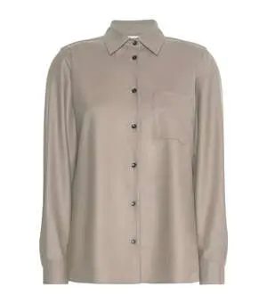 Max Mara Stretch-cashmere Shirt