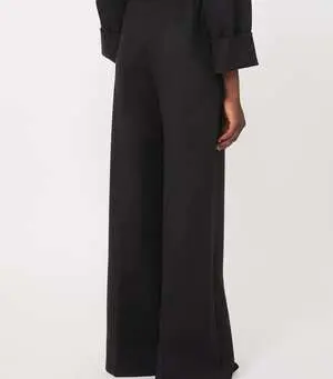 Max Mara Stretch-virgin Wool Drawstring Trousers